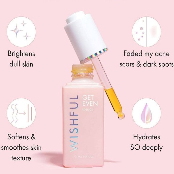 HUDA BEAUTY | Skincare | Huda Beauty Wishful Get Even Rose Oil Ml ...
